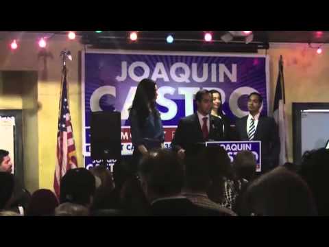 Castro Watch Party at Henry's Puffy Taco's #SAvote - YouTube