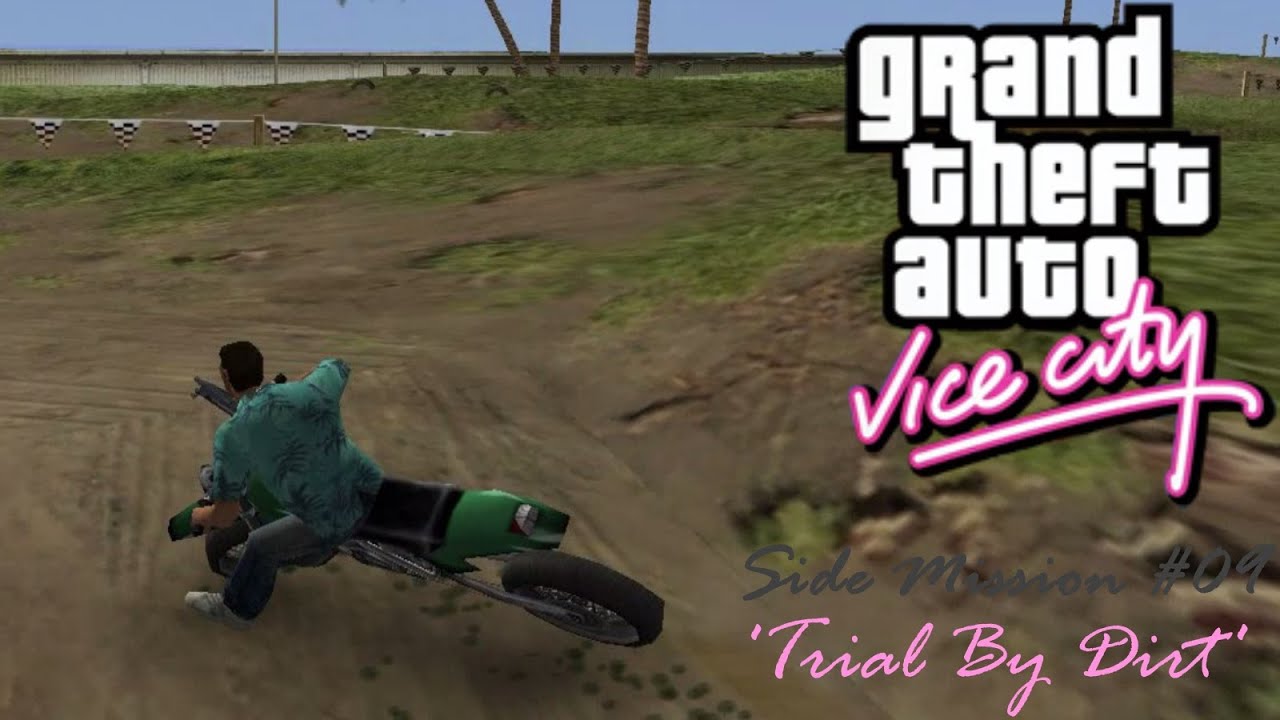 GTA: Vice City Side Mission #09 - Trial By Dirt - PC Walkthrough - YouTube