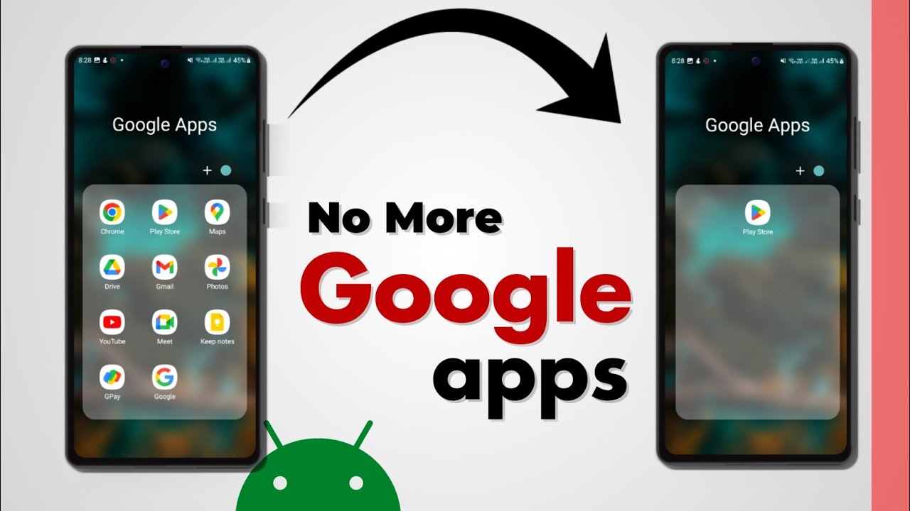 No More Google Apps in Android - Very Big Changes in Android - YouTube