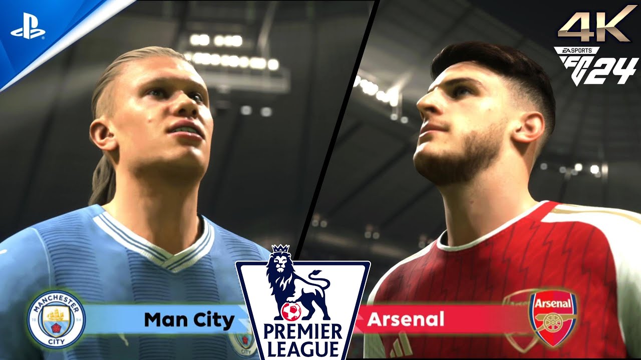 Manchester City - Arsenal | PREMIER LEAGUE 23/24 | PS5 4K - YouTube