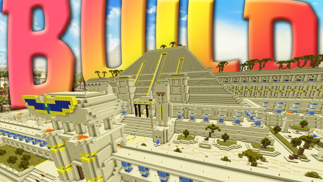 COME SI COSTRUISCE UNA PIRAMIDE? - Minecraft ITA - BUILD BATTLE w ...