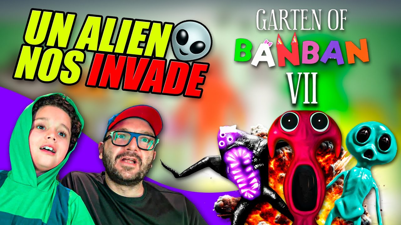 "¡NOS INVADIÓ UN ALIEN EN GARTEN OF BANBAN 7 Y PASÓ ALGO TERRIBLE! 👽🚀 ...