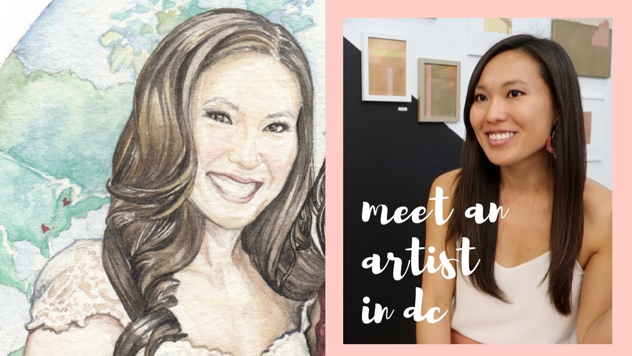 Serena Martin, painter | DC Makers - YouTube