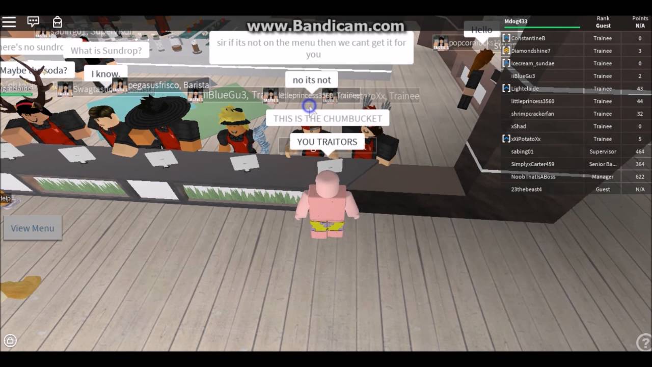 Roblox Cafe Trolling [PATRICK STAR EDITION] - YouTube