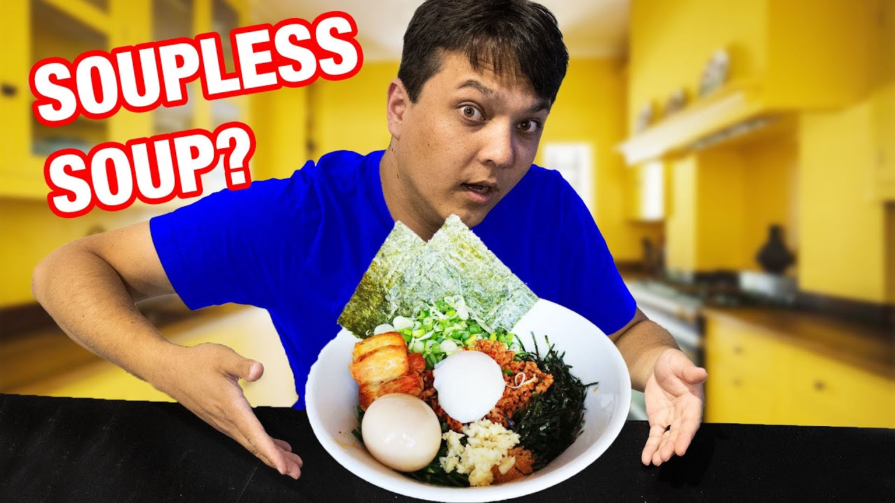 Soupless Noodles Is WAY Better Than Normal Soup - YouTube