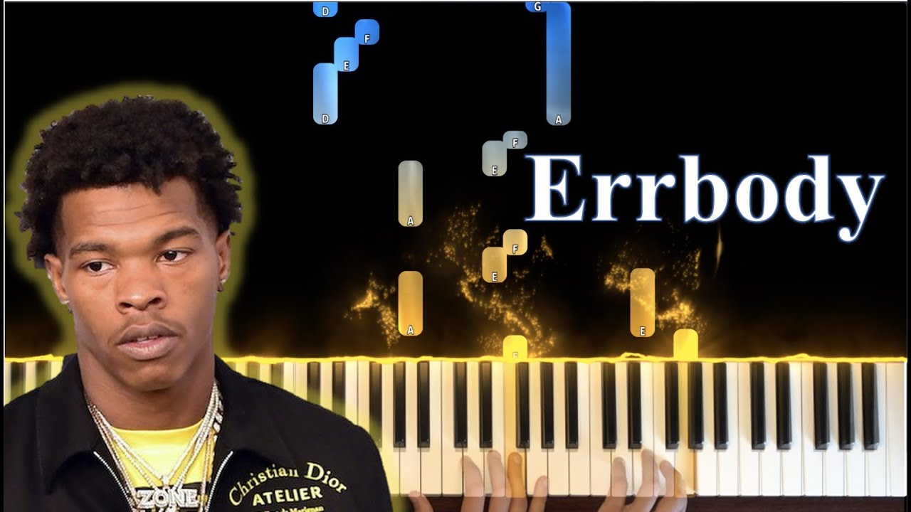 Errbody Piano- Lil Baby (Piano Tutorial) - YouTube