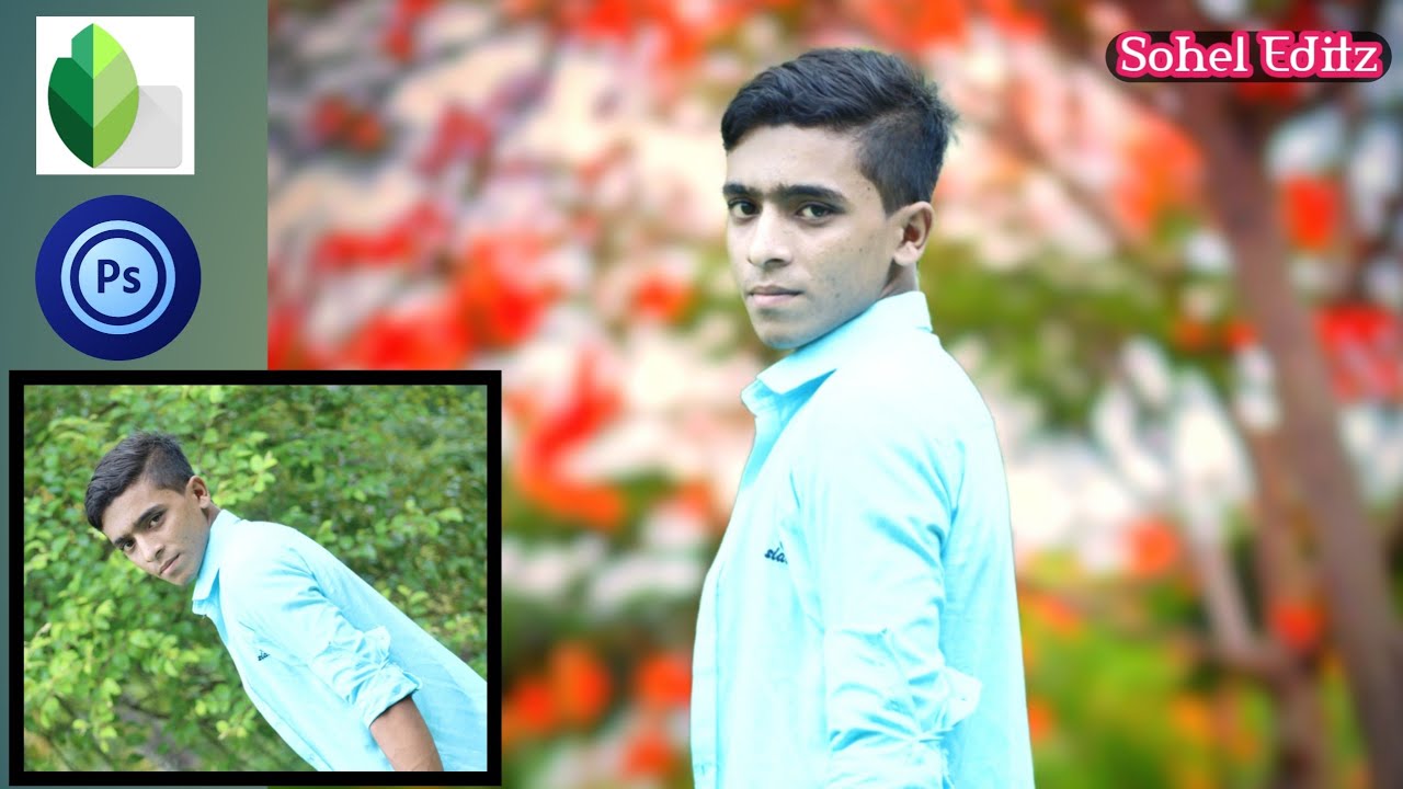 How to Professional natural manipulation tutorial ps touch || Snapseed ...