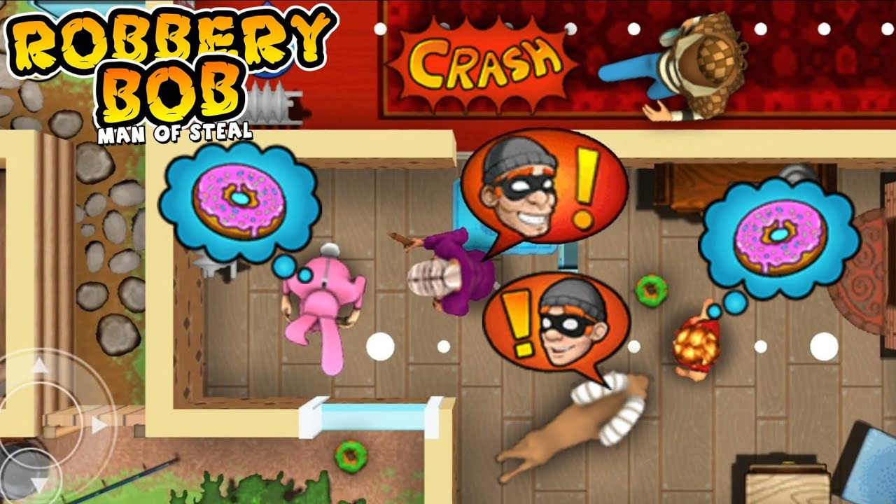 Robbery Bob - Bunny Suit vs Private Eye With 50 Rotten Donut Ep 30 ...