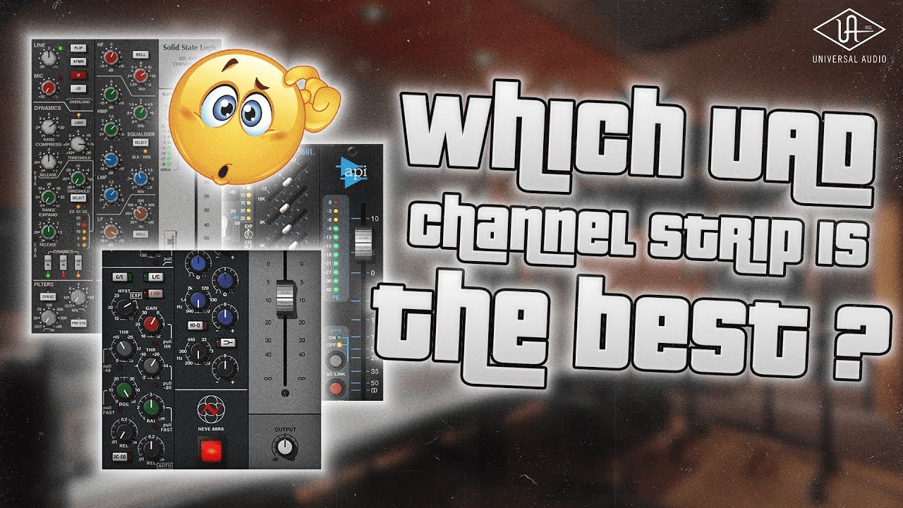 Which UAD Channel Strip Is The BEST 🤩 For PRO VOCALS | UAD Api Vision ...