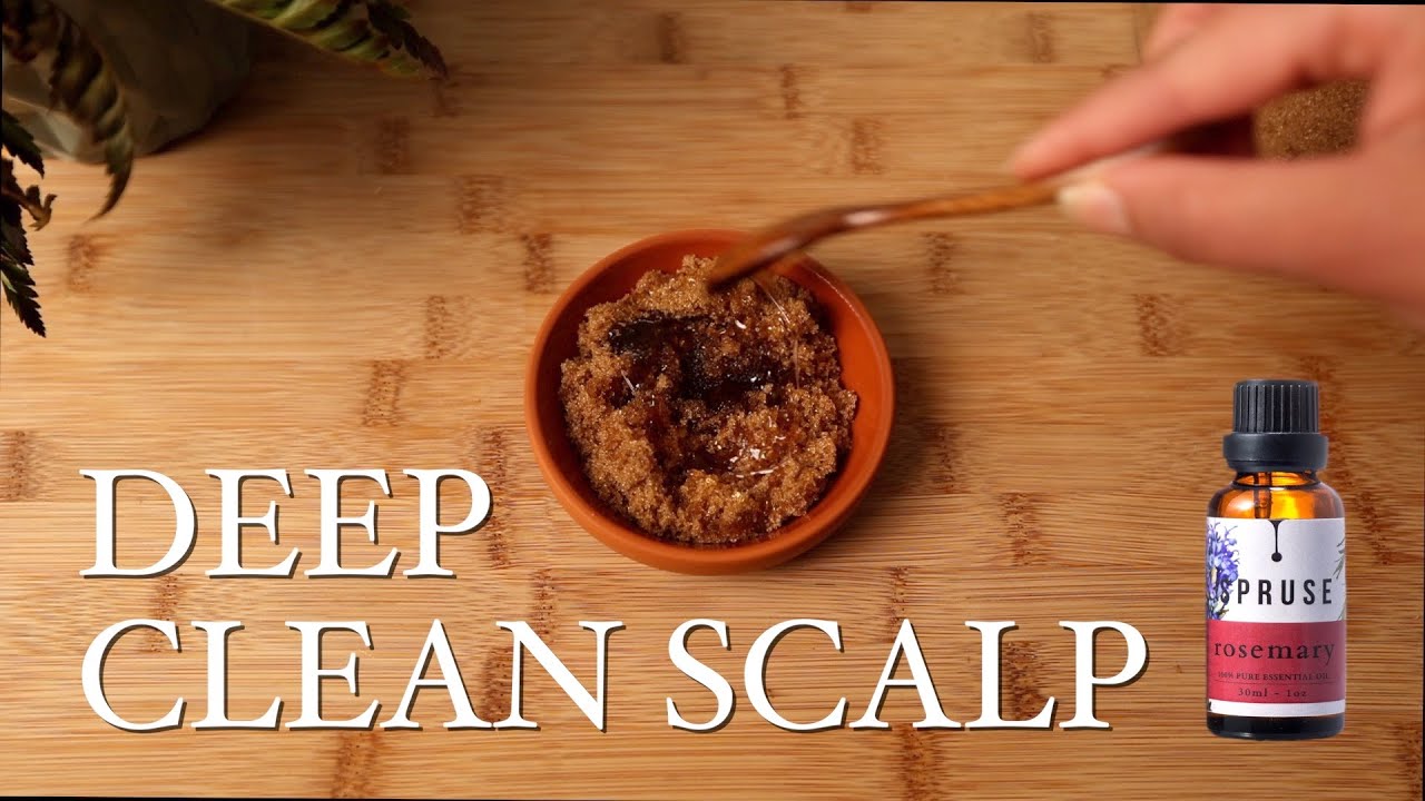Make this SCALP SCRUB for faster and thicker hair growth - YouTube