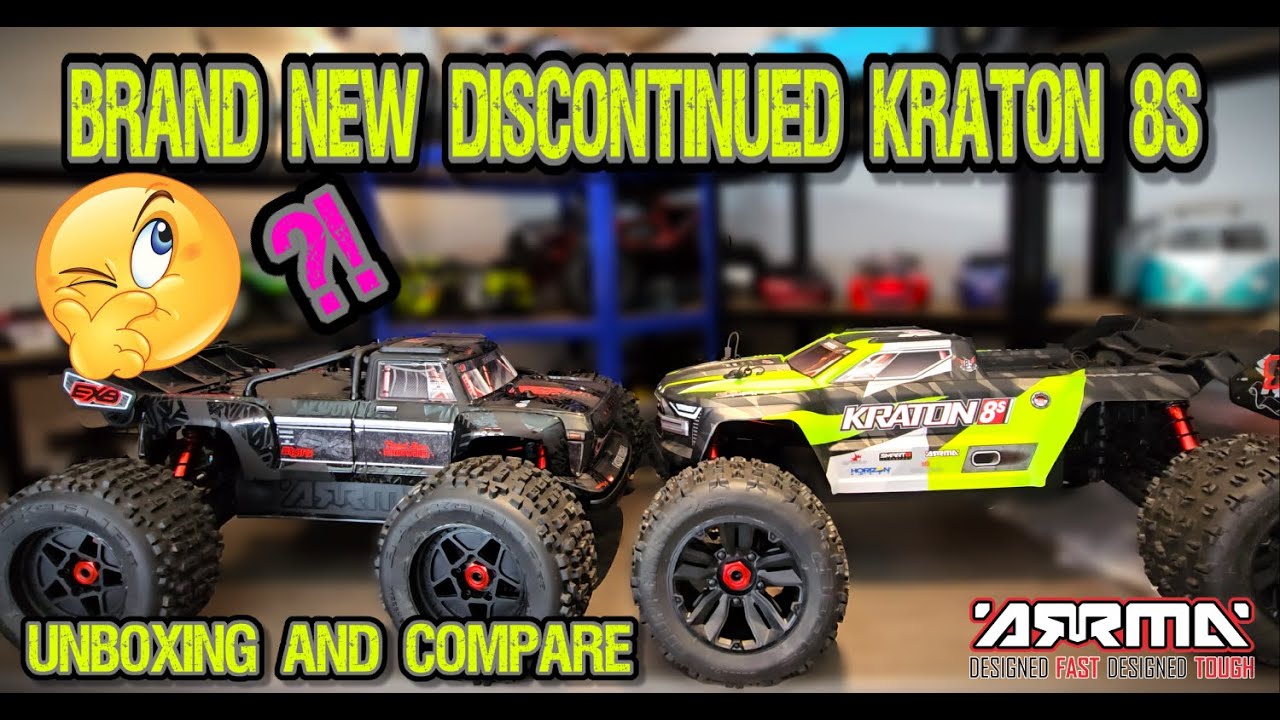 WORLDS BEST RC CAR TRUCK ARRMA KRATON 8S BLX UNBOXING REVIEW SIDE BY ...