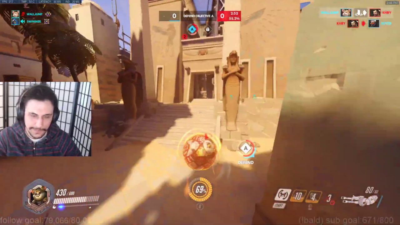 YEATLE TOP 500 PLAYER SHOWING HIS HAMMOND SKILLS! [ OVERWATCH SEASON 21 ...
