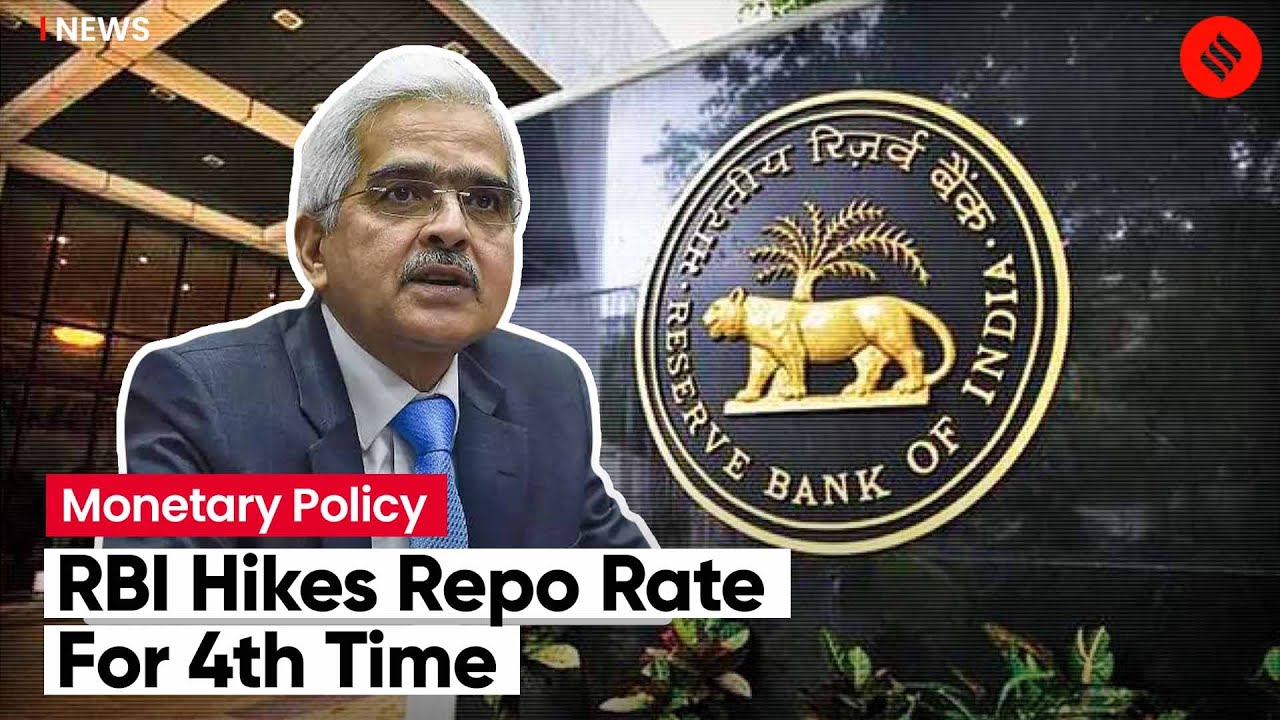 Monetary Policy: RBI Hikes Repo Rate by 50 Basis Points To 5.9% - YouTube