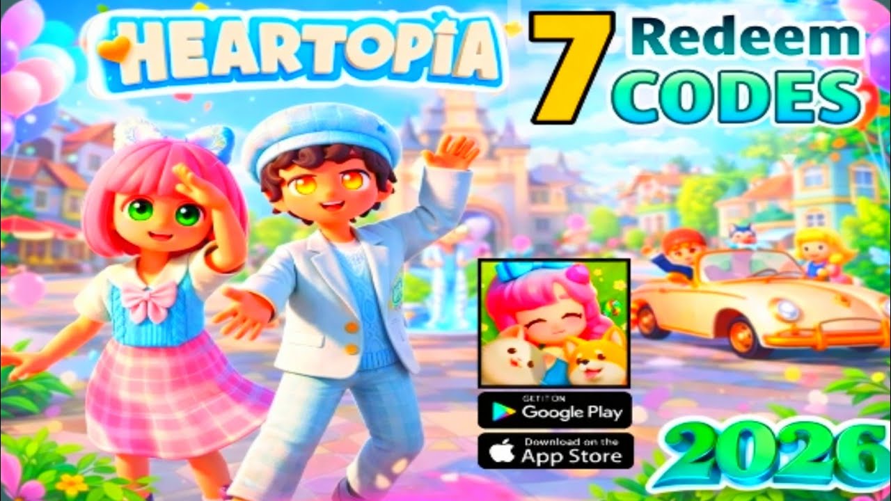 Heartopia Codes 2026 | 7 Redeem code | heartopia Gameplay Walkthrough ...