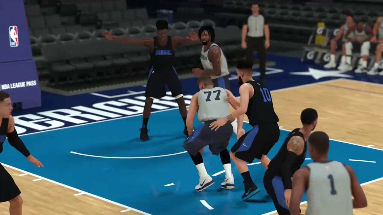 NBA2K19 snake dribble - YouTube