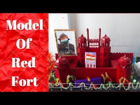 Model of Red Fort - YouTube