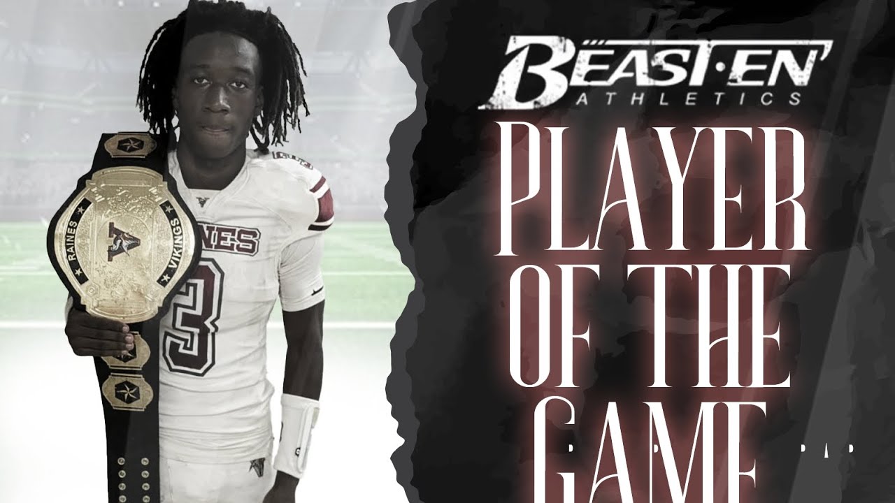 Beasten Athletics DreamKingFilmz Player Of The Game Ziyon Butler - YouTube