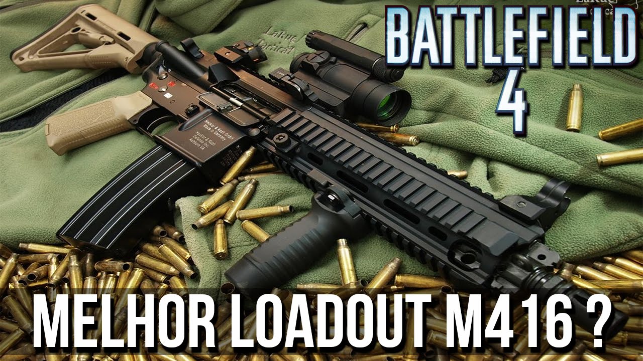 BF4 PS4 - Melhor Loadout para M416 ? Kit ideal para Conquest, Rush e ...