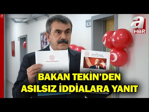 Milli Eğitim Bakanı Tekin'den \