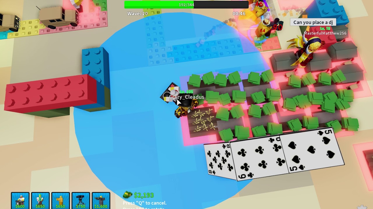 Roblox TDS: Fallen on Toy-board - YouTube