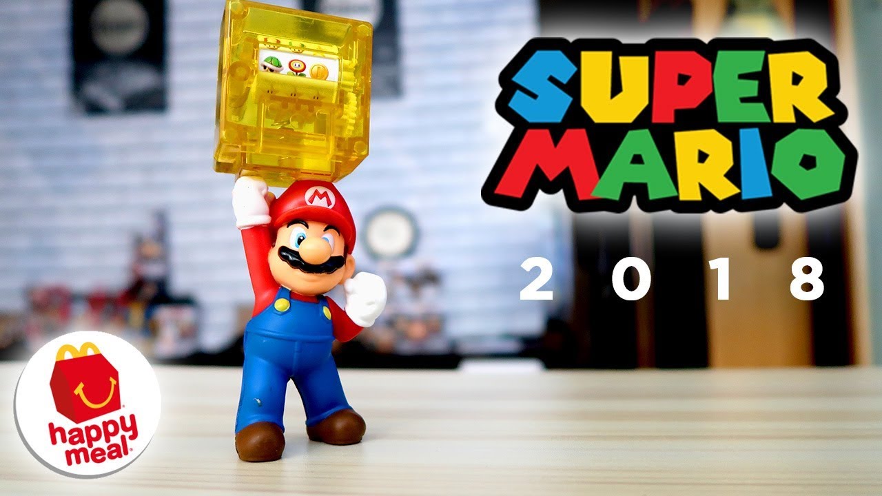 2018 McDonald's Happy Meal July 2018 - Super Mario | Unbox Everything ...