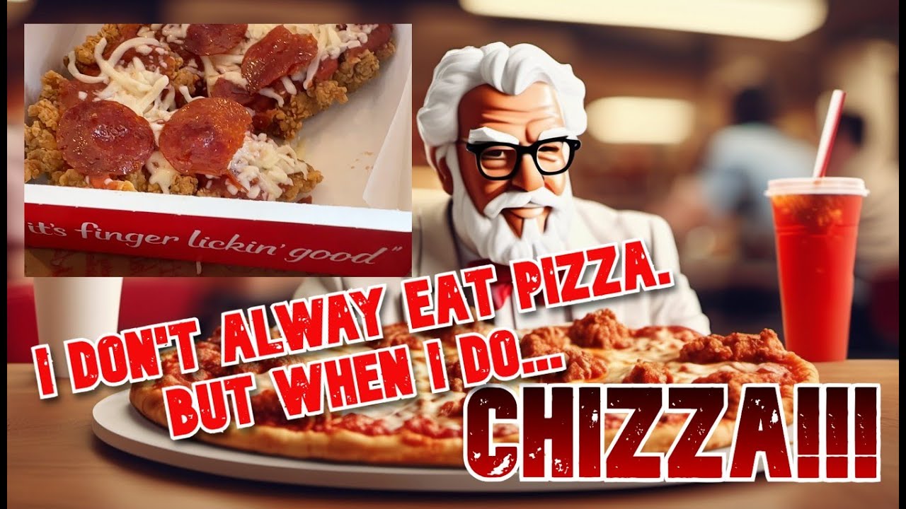 The New Chizza From KFC - YouTube