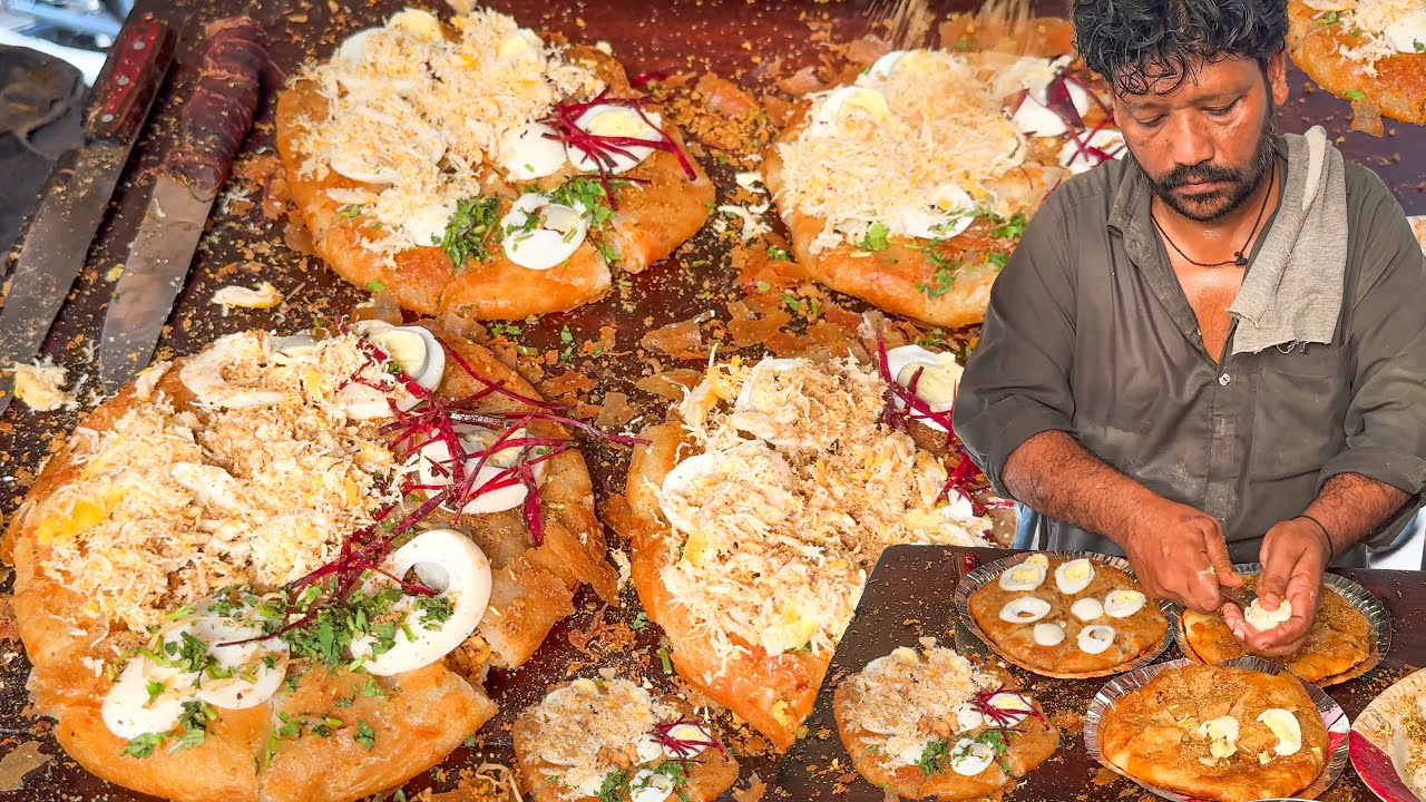 HYDERABAD STREET FOOD: DULHAN PARATHA BREAKFAST (WORLD FAMOUS) l Street ...