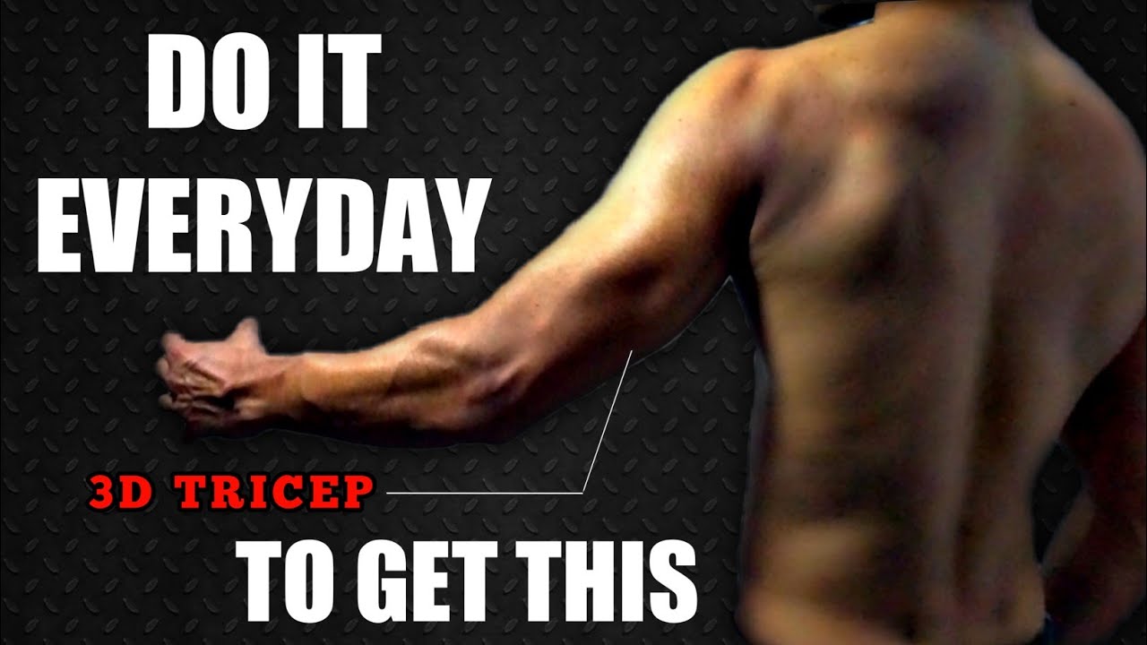 Home triceps workout | Get shredded and big triceps | - YouTube