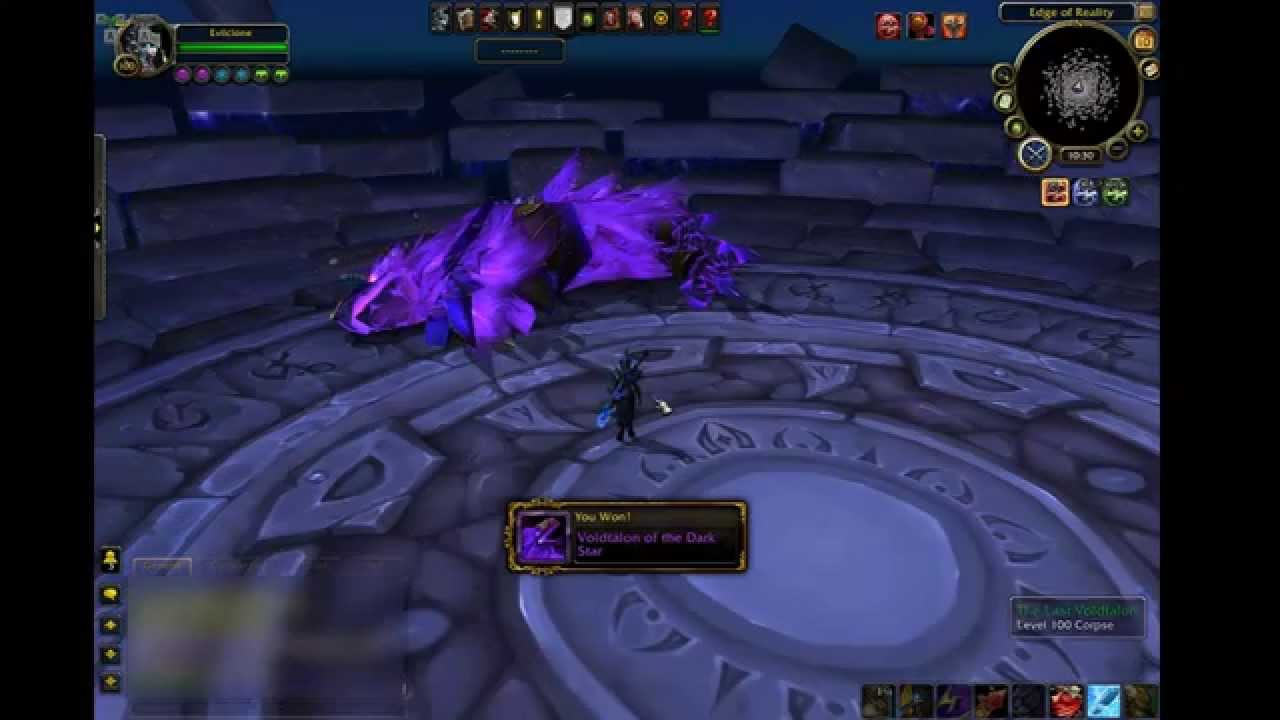 Undiscovered Location Found! Voidtalon of the Dark Star in WoW! - YouTube