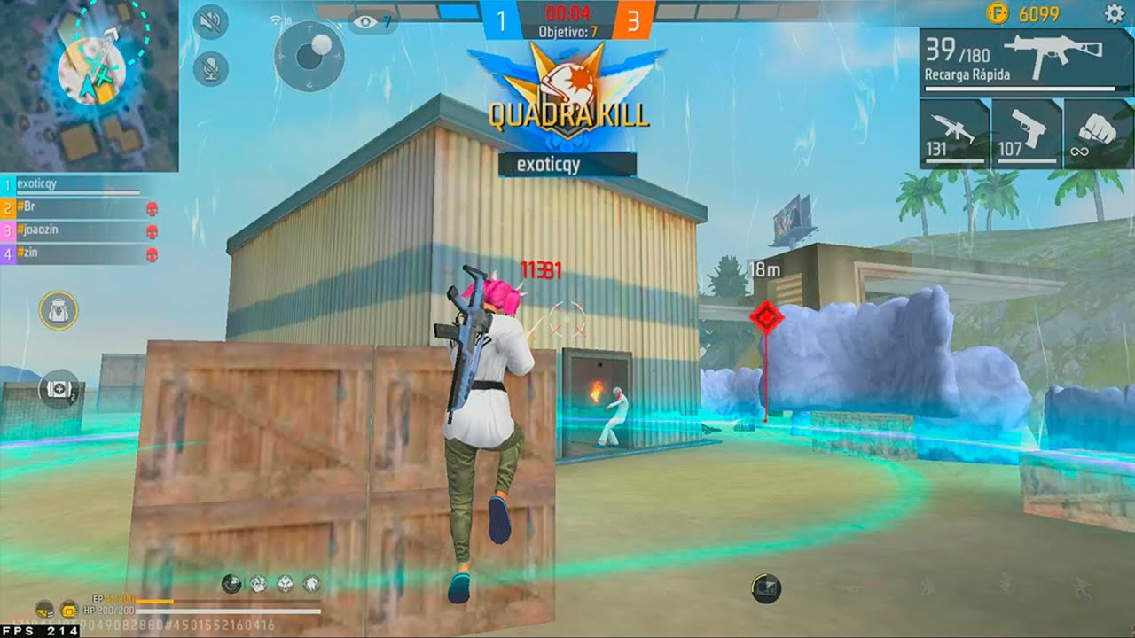 HIGHLIGHTS EM 4x4 APOSTADO! 🥋🩶 1366x768 Highlights PC Fraco Free Fire ...