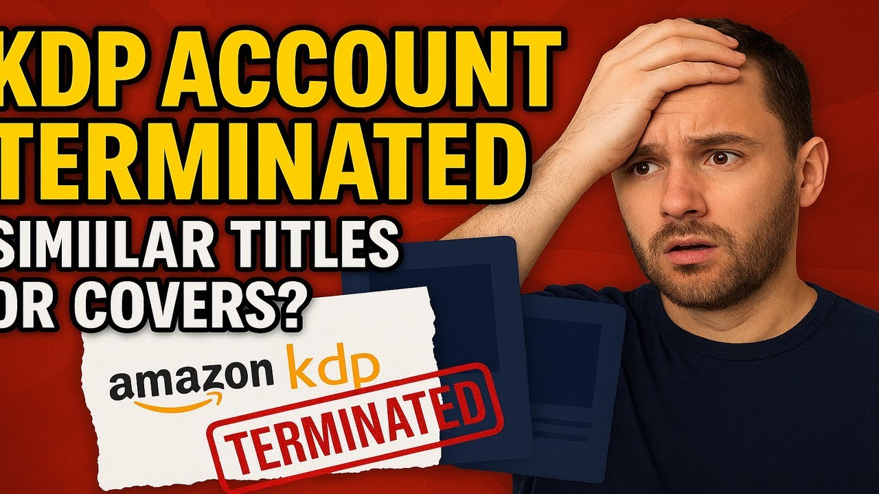 🚨 How to Appeal Amazon KDP Account Terminated for "Similar Titles ...