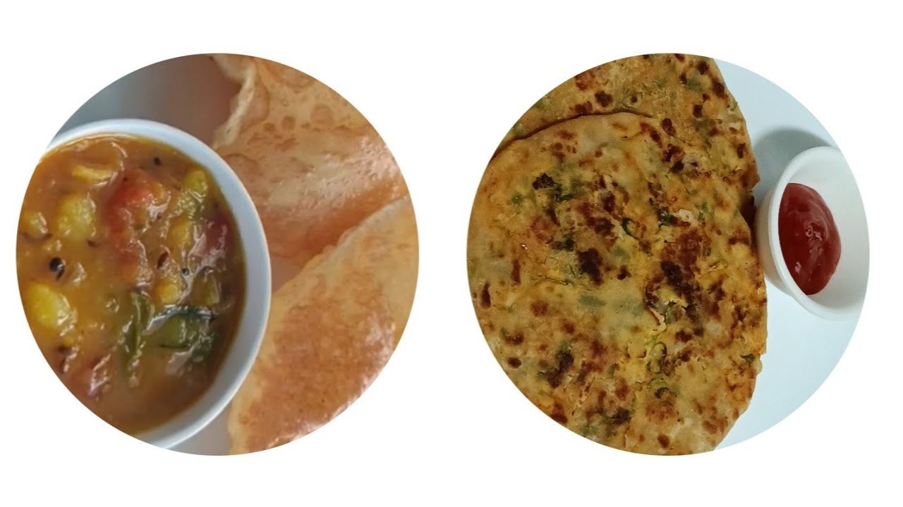 1) Potato Masala 2) Paneer Paratha @meenaskitcen - YouTube