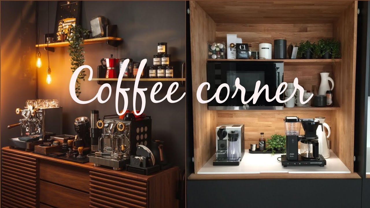 the newest coffee corner designs for 2023☕😍 - YouTube