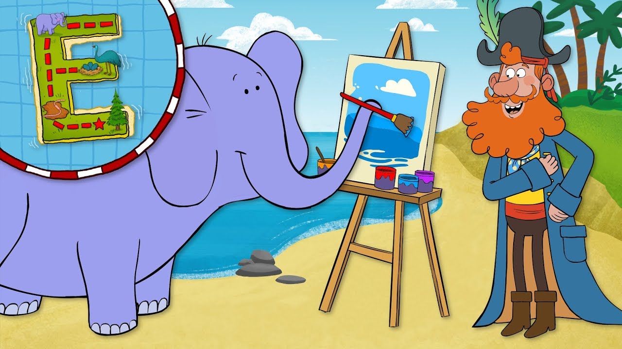 "E" Island | Learn the ABCs with Captain Seasalt And The ABC Pirates ...