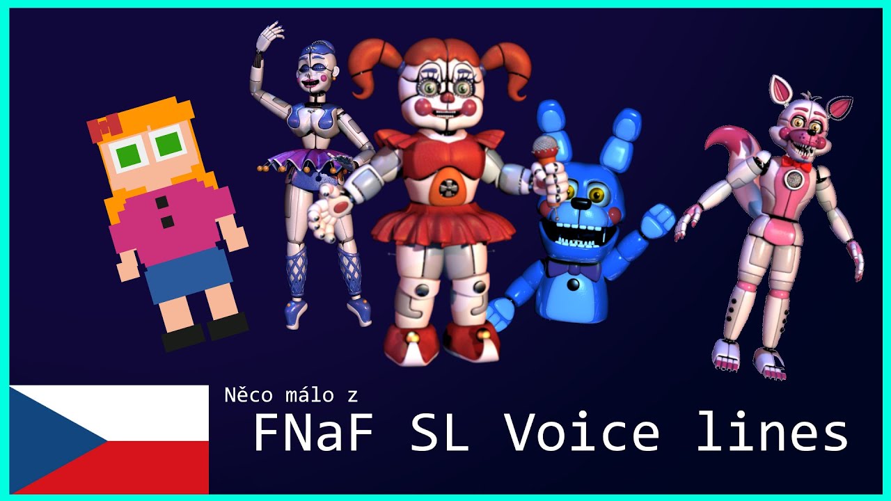 Něco málo z FNaF SL Voice lines CZ Dabing /w Ségra - YouTube