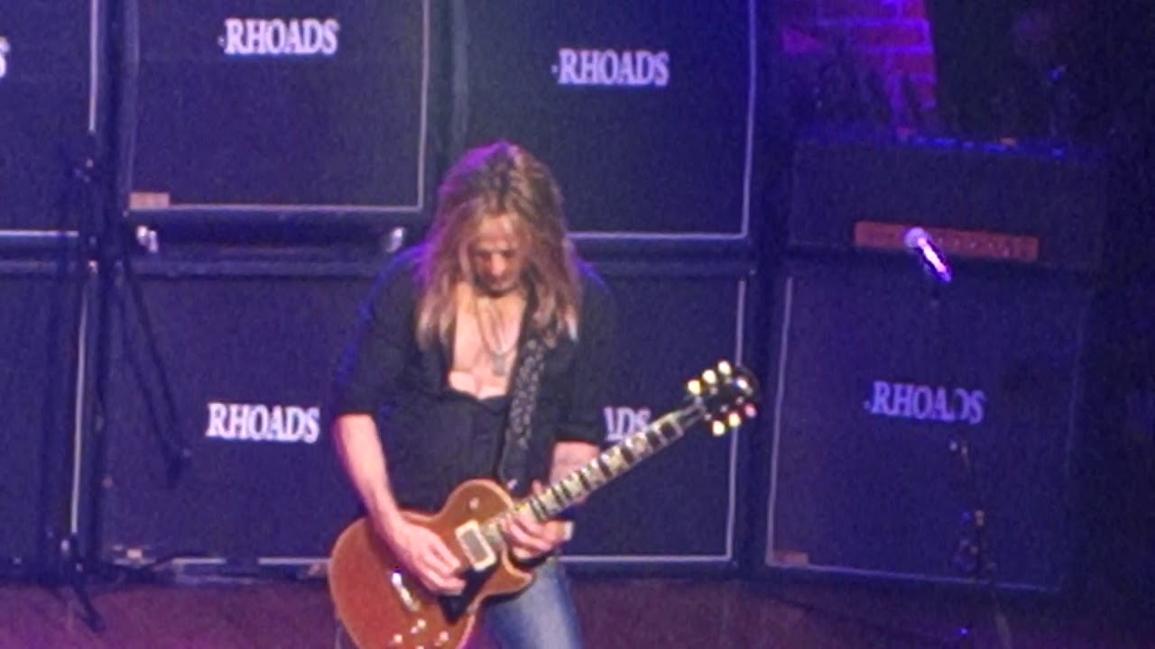 Doug Aldrich RANDY RHOADS REMEMBERED YOST THEATER 1/24/2019 - YouTube