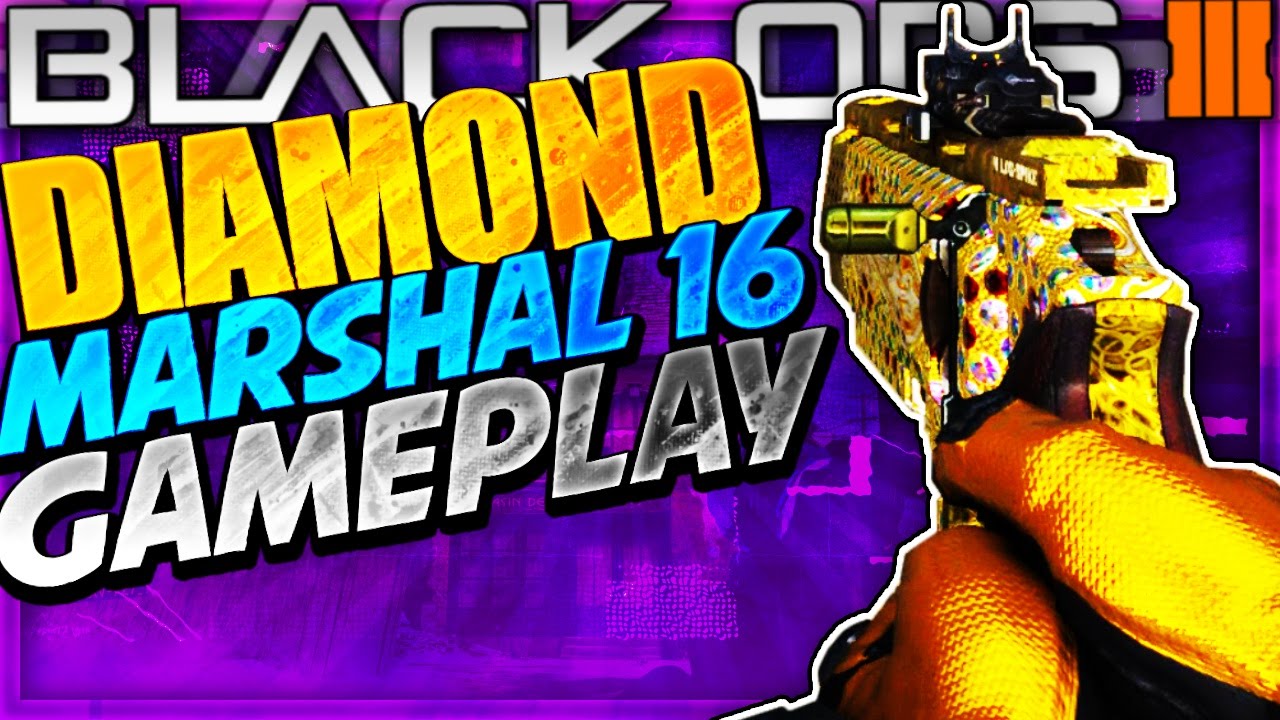 NEW "DIAMOND MARSHAL 16 GAMEPLAY" In Black Ops 3 - BO3 "SHOTGUN PISTOL ...