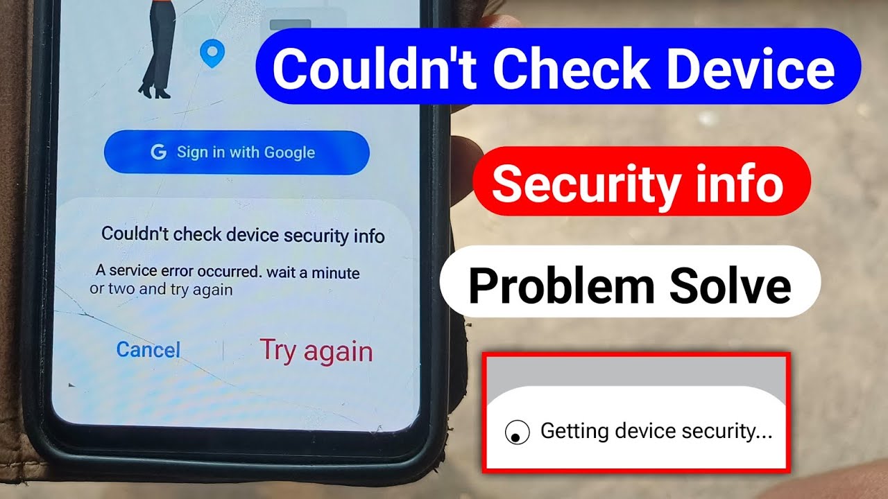 FIX Couldn't Check Device Security Info Mi Account Problem | Couldn't ...