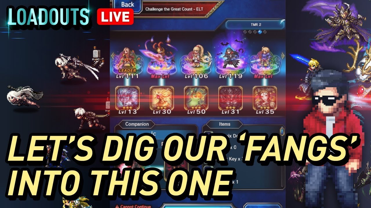 [FFBE] Loadouts: Challenge The Great Count - Team Setup - YouTube