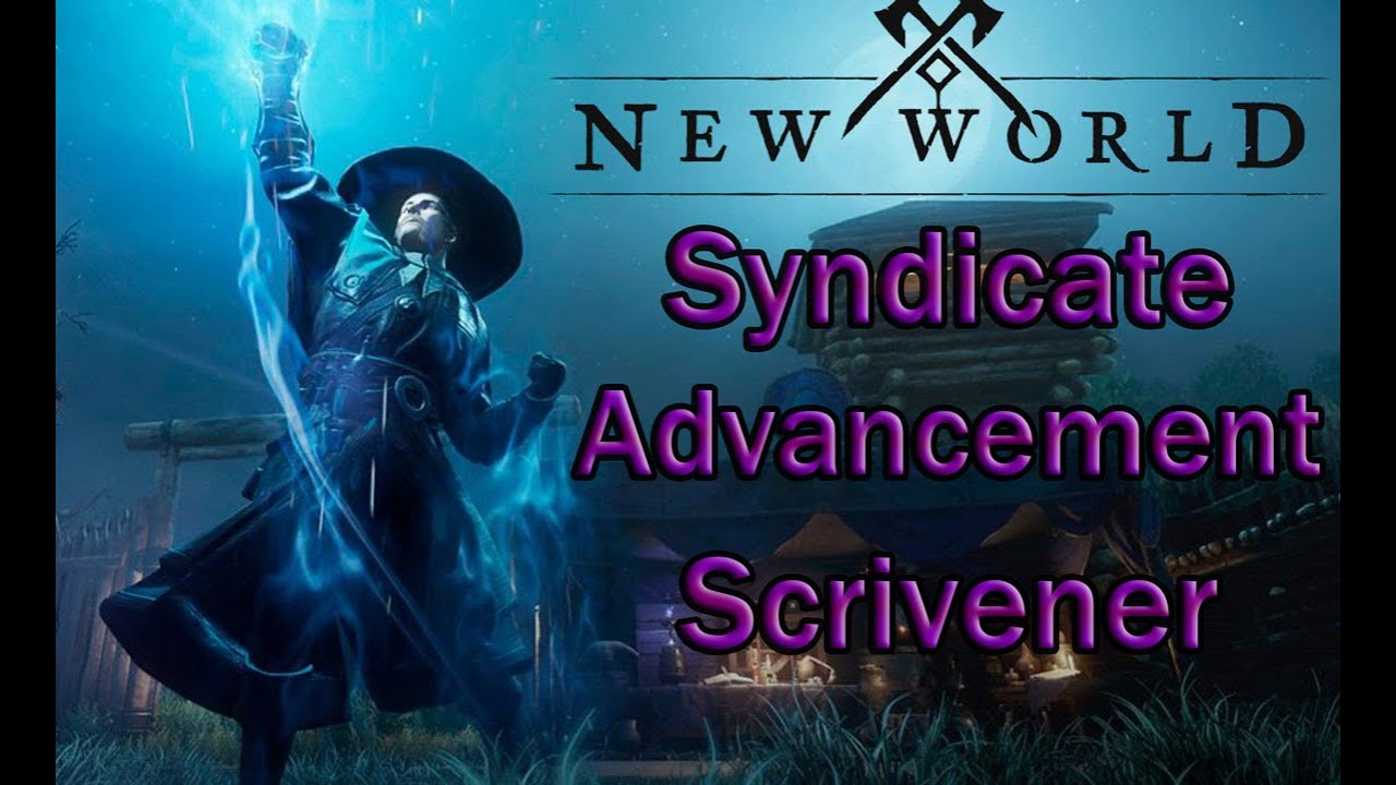 Syndicate Rank Up Scrivener | New World | Quest - YouTube