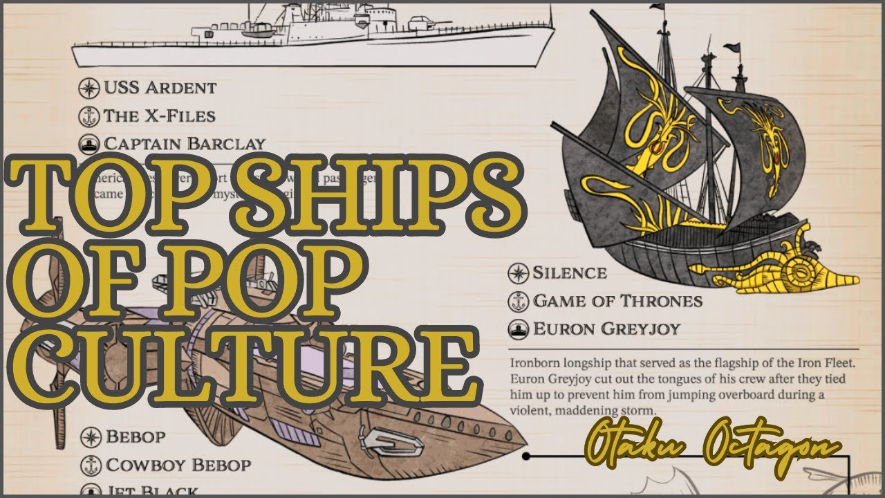 QOTW: Favorite Ship in Pop Culture - YouTube
