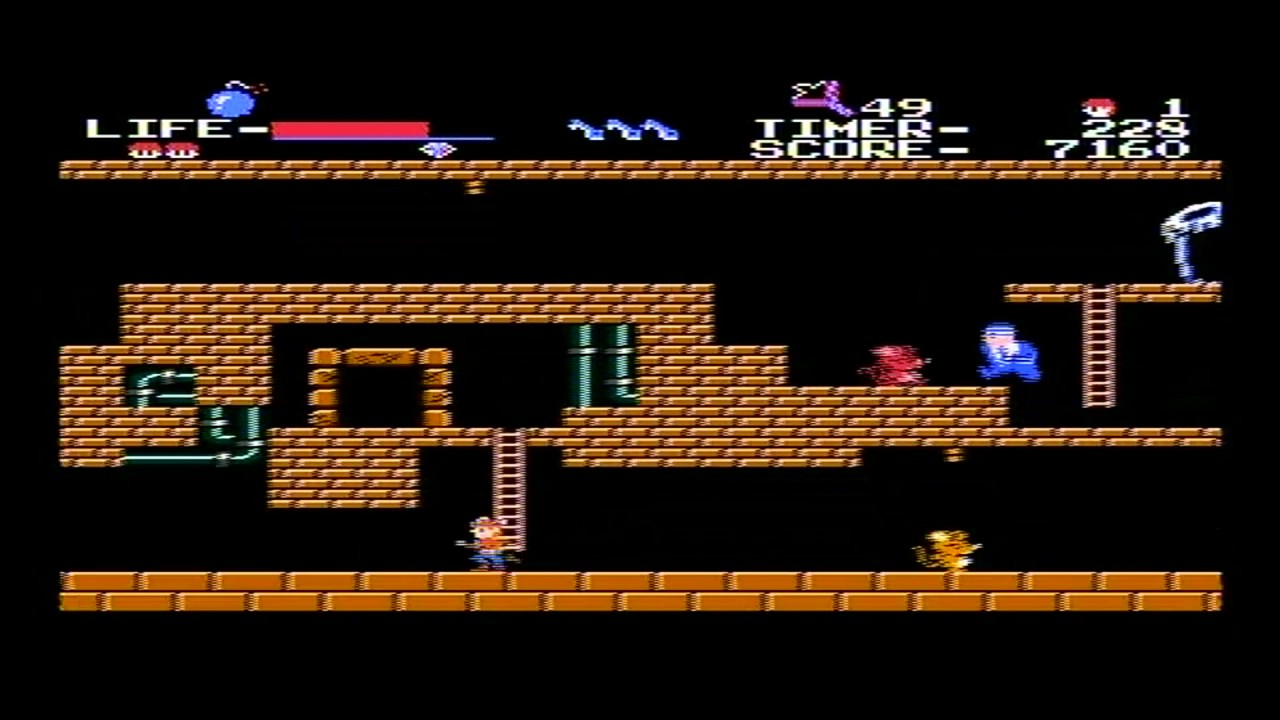 The Goonies Famicom Gameplay (Konami) - YouTube