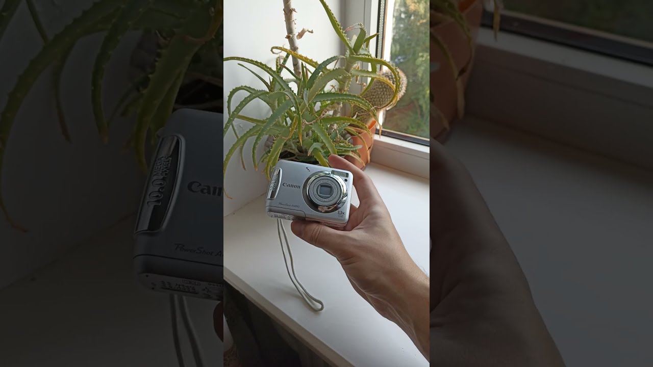 💥Camera Canon PowerShot A480 Silver 10.0MP digital vintage compact retro rare💥WORKing CHEAP💥