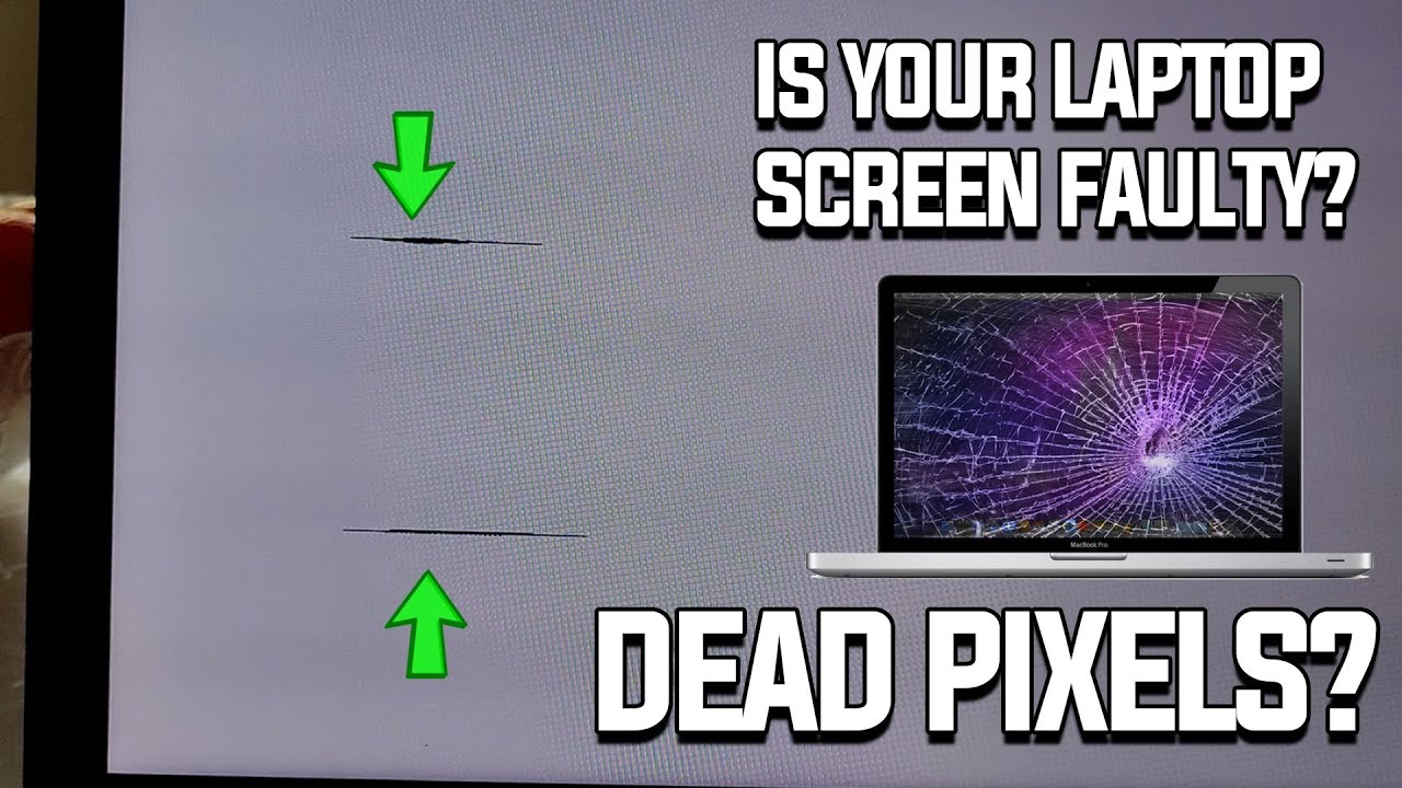 Faulty Laptop Display Symptoms | Dead Pixels - YouTube
