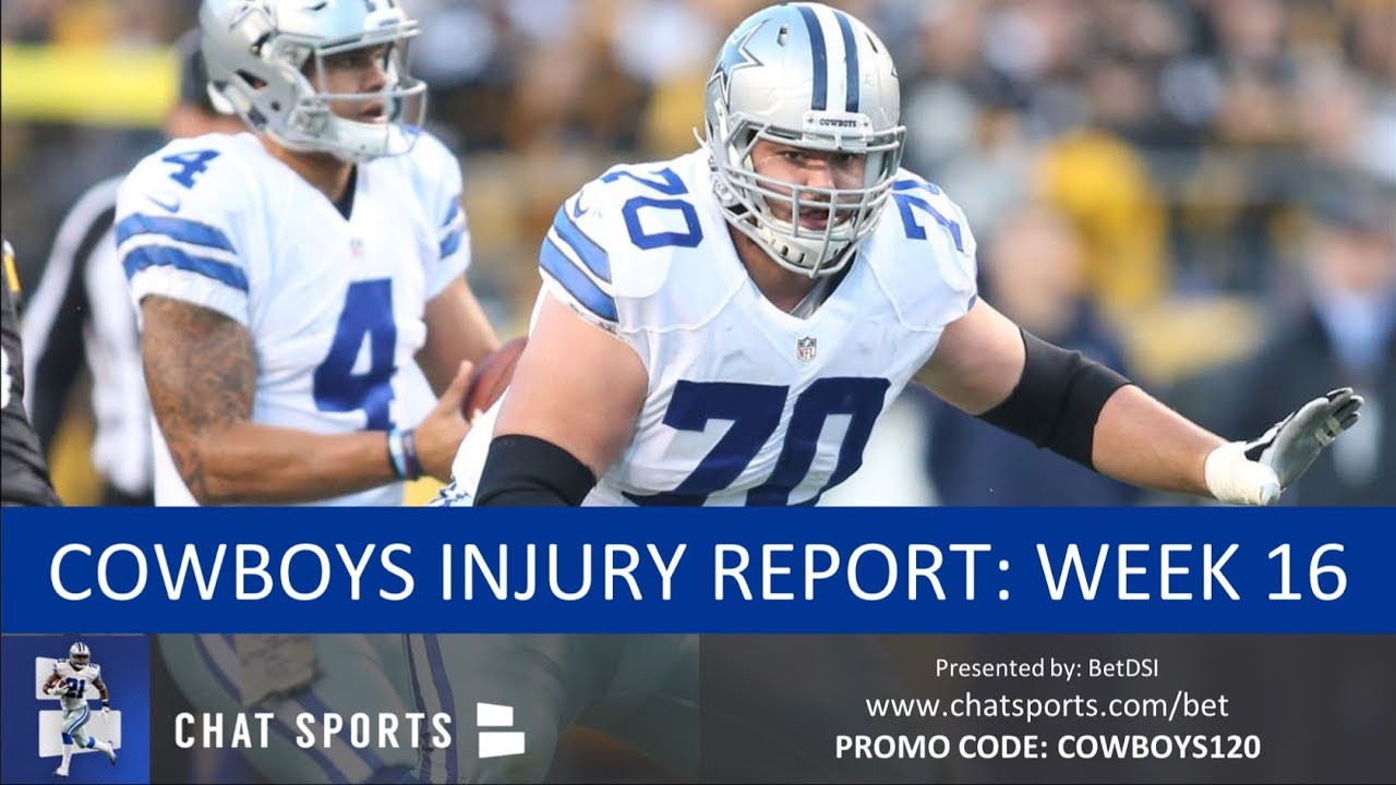 Cowboys Injury Report: Latest on Zack Martin, David Irving, Tavon ...