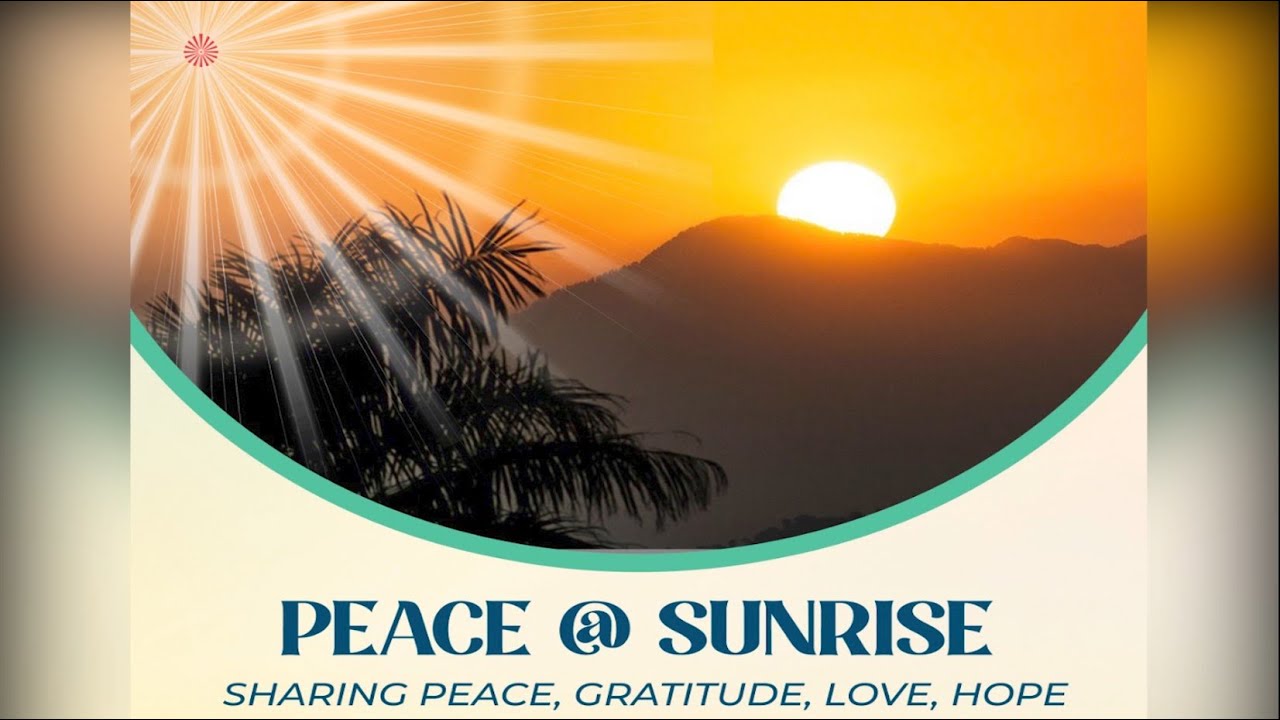 #Peace@sunrise - World Earth Day event by Brahma Kumaris YOG Bhavan ...