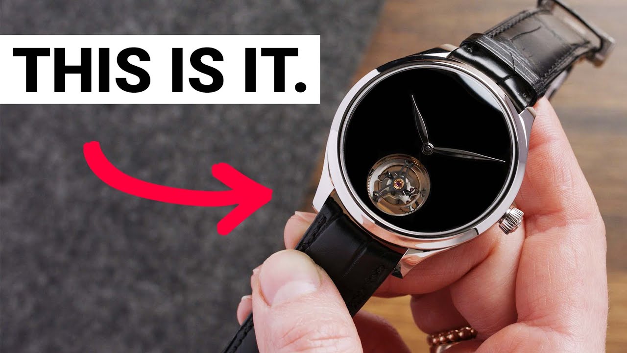 This $75,000 watch ABSORBS 99.965% of visible light ! - YouTube