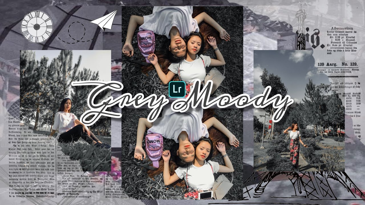 How To Edit Grey Moody Filter | LIGHTROOM TUTORIAL - YouTube