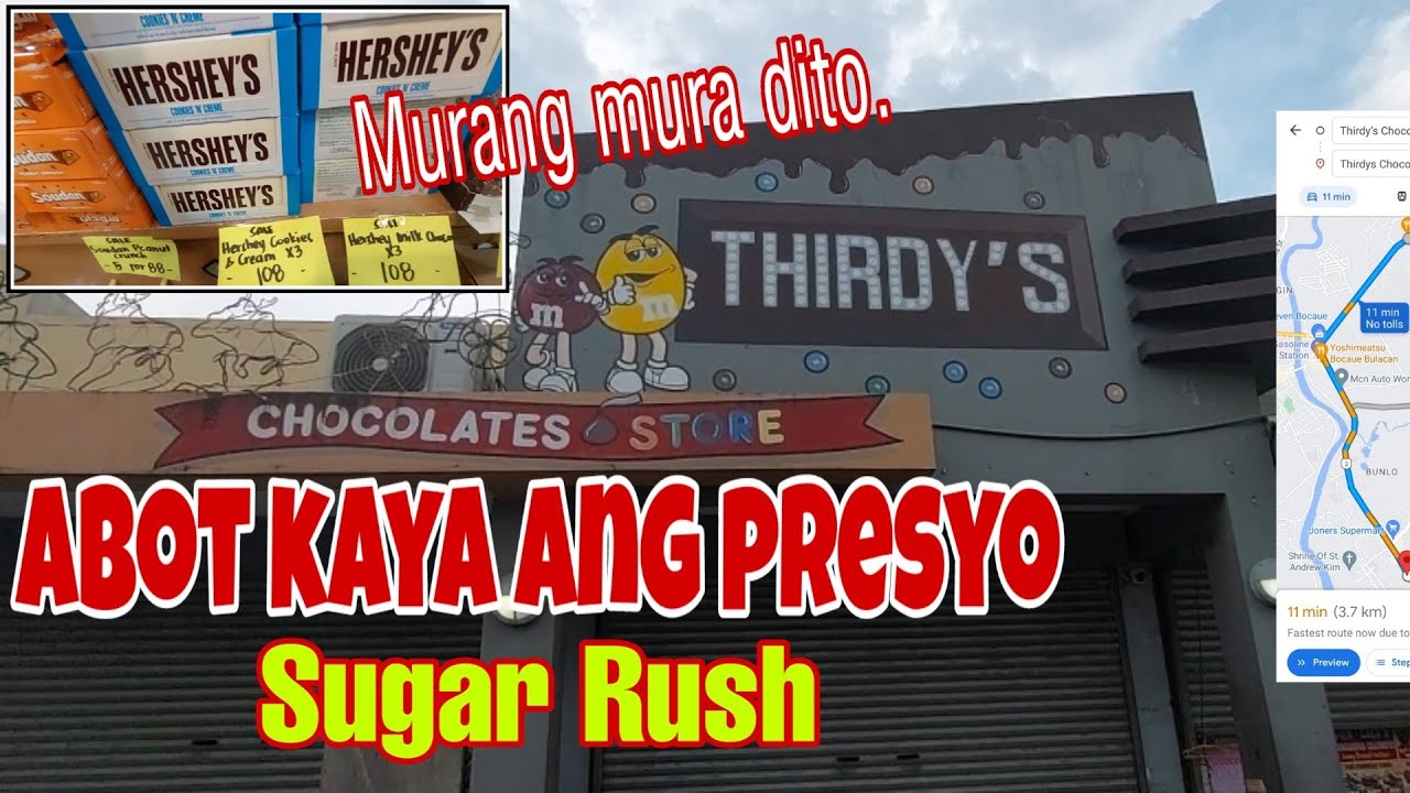 Murang bilihan ng chocolate | Thirdy's Chocolates Store at Bocaue ...