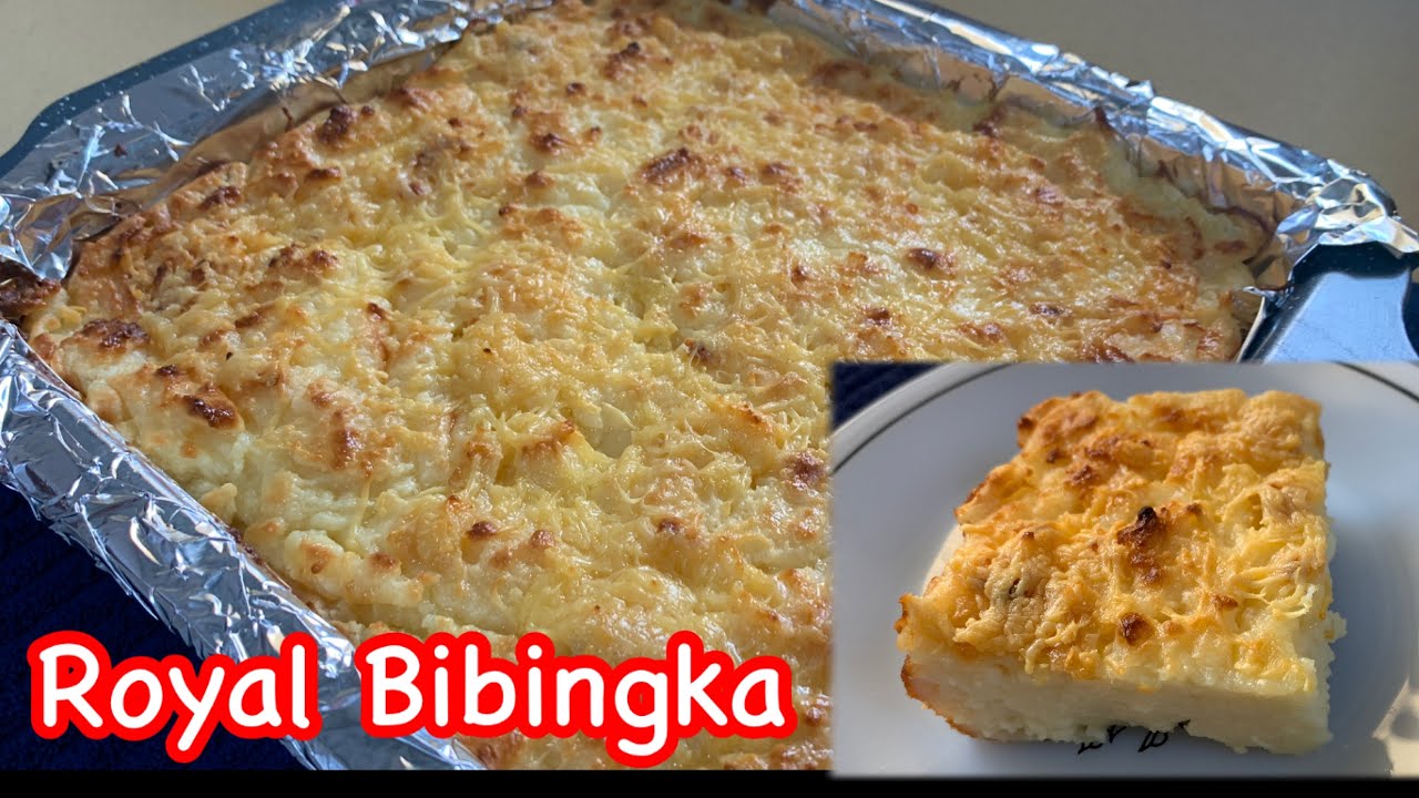 ROYAL BIBINGKA || BIBINGKA GLUTINOUS RICE FLOUR || Super Soft and ...